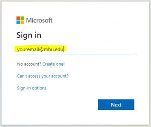 Setting Up Microsoft Authenticator App – MHU ITS Department
