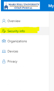 Setting Up Microsoft Authenticator App – MHU ITS Department